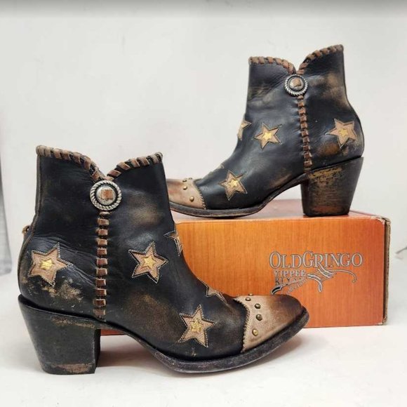 Old Gringo | Shoes | Womens 7 Old Gringo Glamis Star Inlay Yippee Ki ...